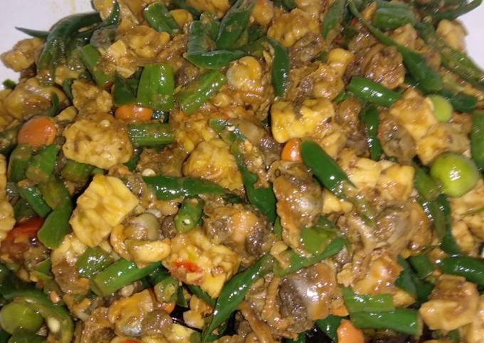 Resep Tauco Kering Kerang Tempe oleh Diah Pohan - Cookpad