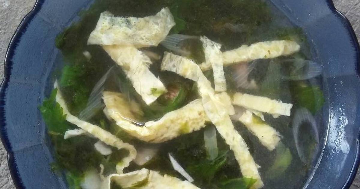 Resep Sup Rumput Laut oleh Aisyah - Cookpad