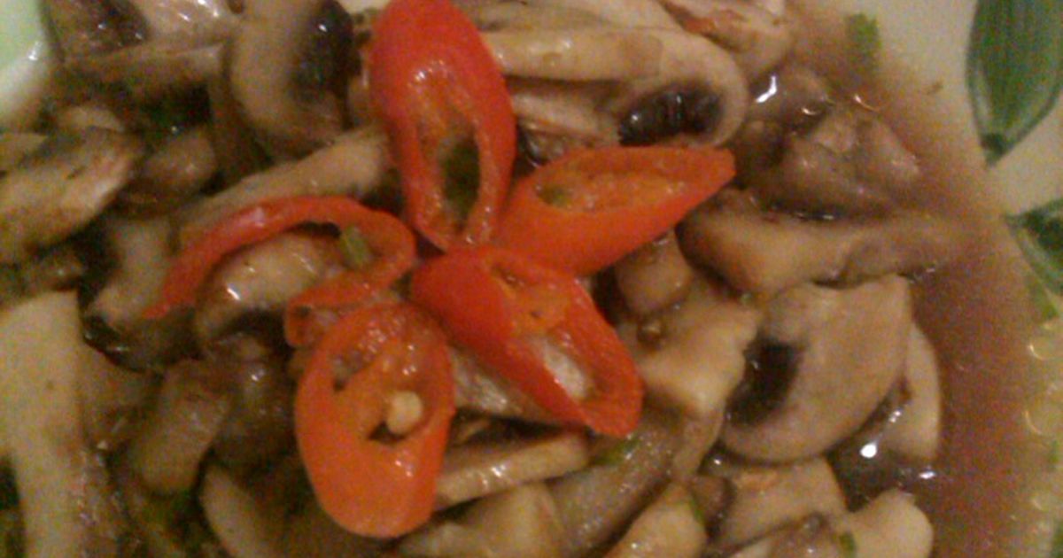 Resep Oseng Jamur Kancing oleh Fifi - Cookpad
