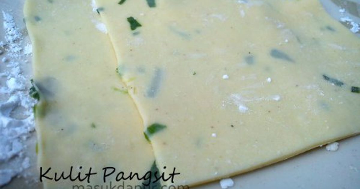 Resep Kulit Pangsit oleh Hes Hidayat - Cookpad