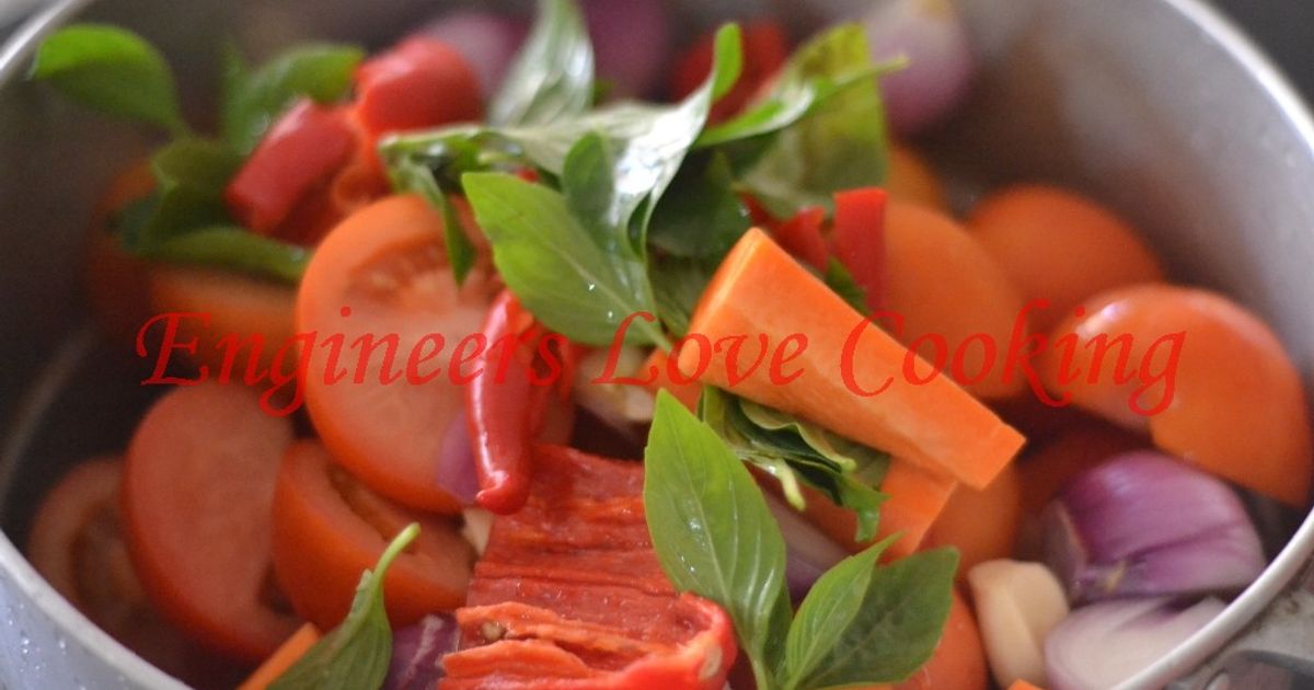 Resep Homemade Pasta Sauce oleh Engineers Love Cooking - Cookpad