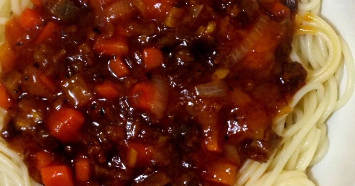 Resep Spaghetti Saus Wortel oleh Ewi Nerni - Cookpad