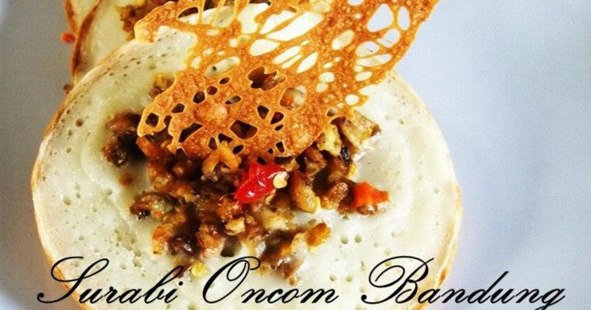 Resep Surabi Oncom Bandung oleh Leony Agmanda - Cookpad