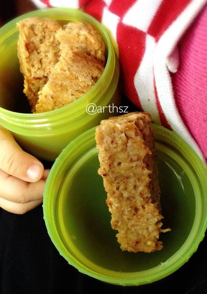 Resep Apple-Oat Mini Bars oleh Arthesa T. - Cookpad
