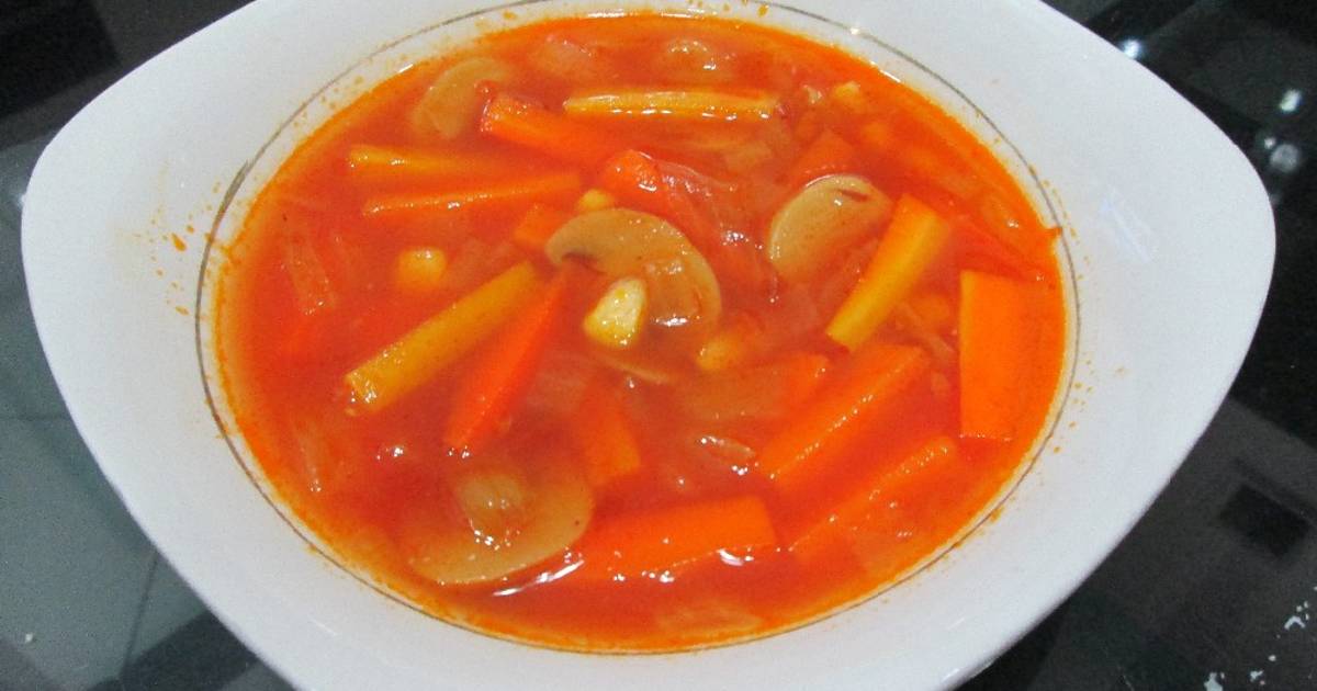 Resep Sup Tomat yang enak dan sehat oleh Move On Diet - Cookpad