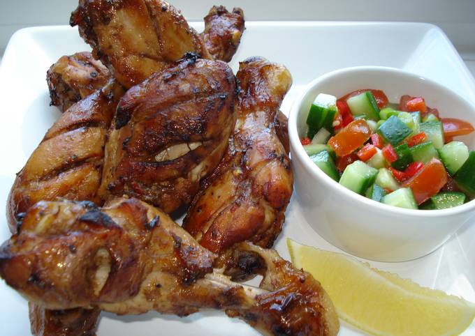 Resep Sticky Cola Chicken Drumsticks oleh little Wiltshire - Cookpad