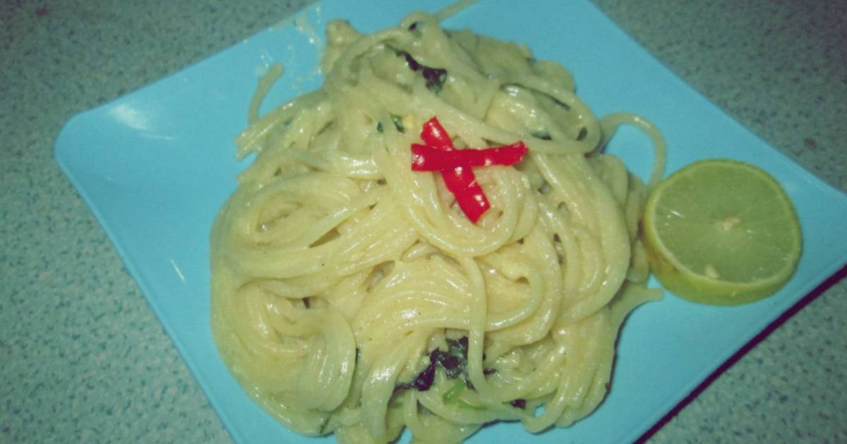 Resep Spaghetti Saus Putih oleh Susantike - Cookpad