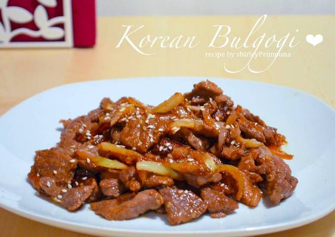 Resep Korean Bulgogi oleh Mrs.Primpuna - Cookpad