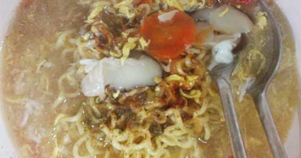 Resep Mi Instant Siram oleh Bernice - Cookpad