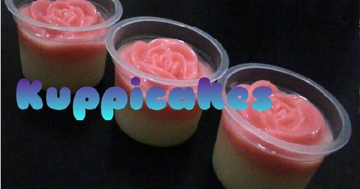 Resep Rose Pudding In A Cup oleh Widi - Cookpad