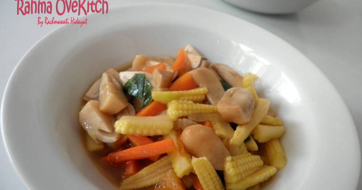 Resep Tumis Jamur Merang oleh Rahma OveKitch - Cookpad