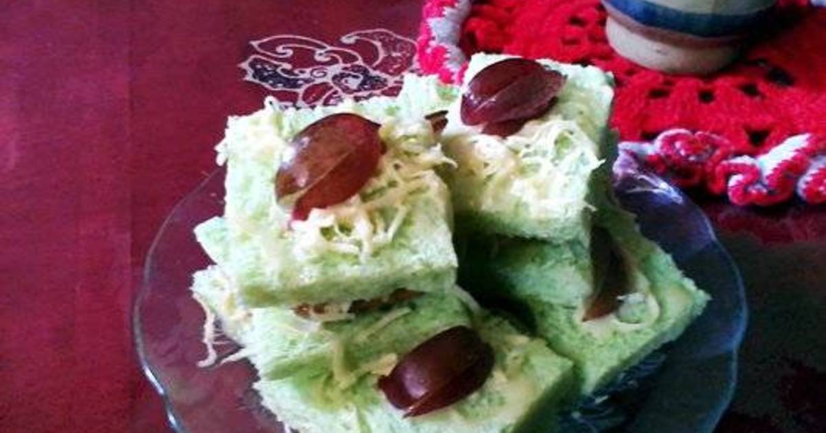 Resep Roti Pandan Pisang Tabur Keju Oleh Risa Febriani Cookpad