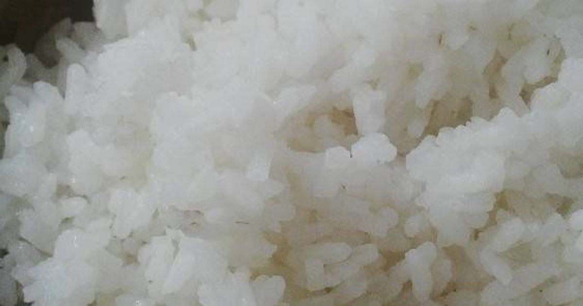 Resep memasak nasi putih rumahan enak dan mudah - Cookpad