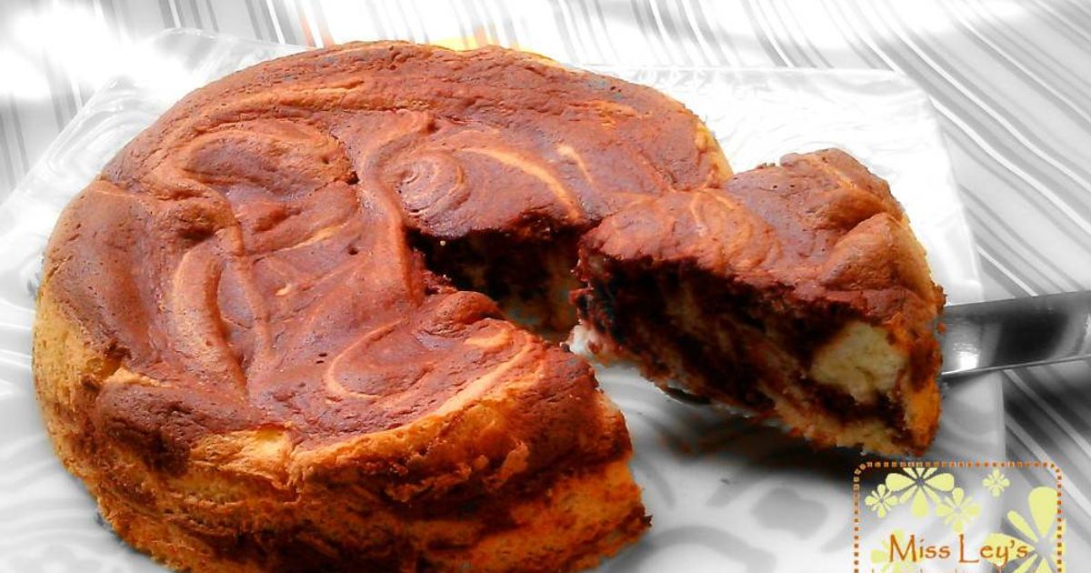 Resep Choco Marble The Angel Food oleh Lia Djoen Krisdianto - Cookpad