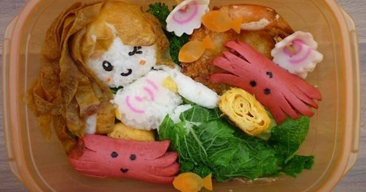 Resep Mermaid Bento oleh Jennie @Kukis4fun - Cookpad