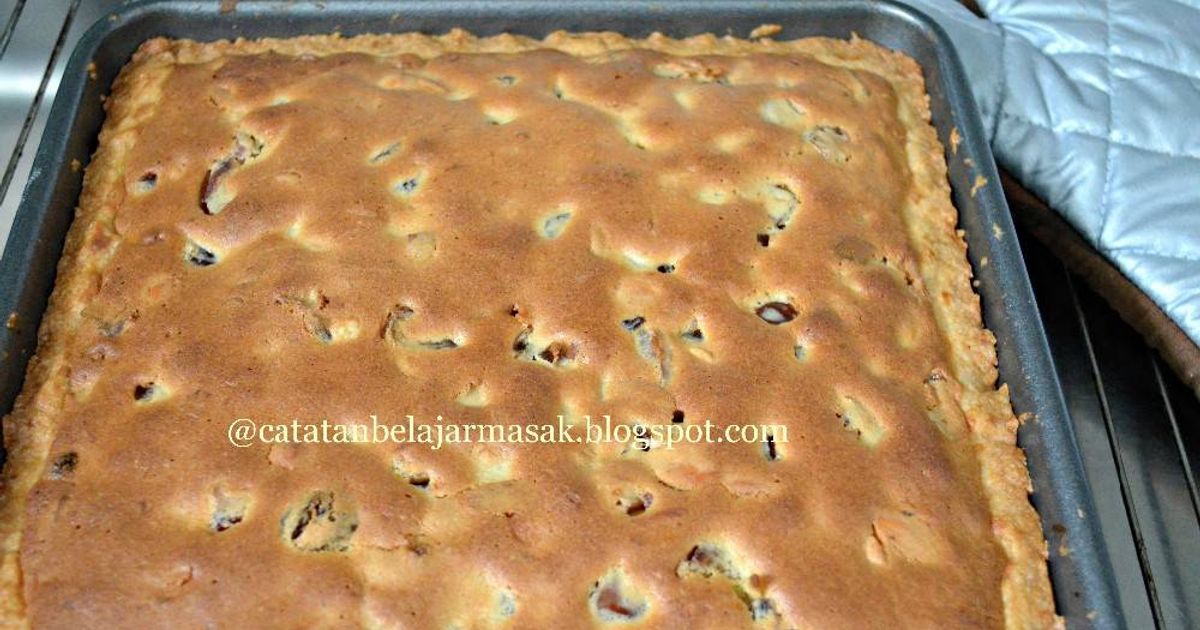 Resep Pie Cake Kurma oleh Sat Rahayuwati - Cookpad