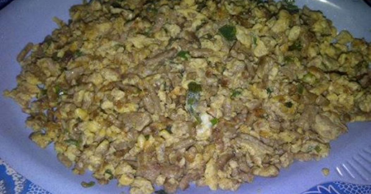 Resep Orak Arik Daging Giling Campur Telur Buat Sahur oleh Siswaty ...