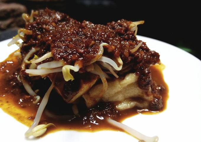 Resep Tahu Gunting Bumbu Kacang oleh galuhutami - Cookpad