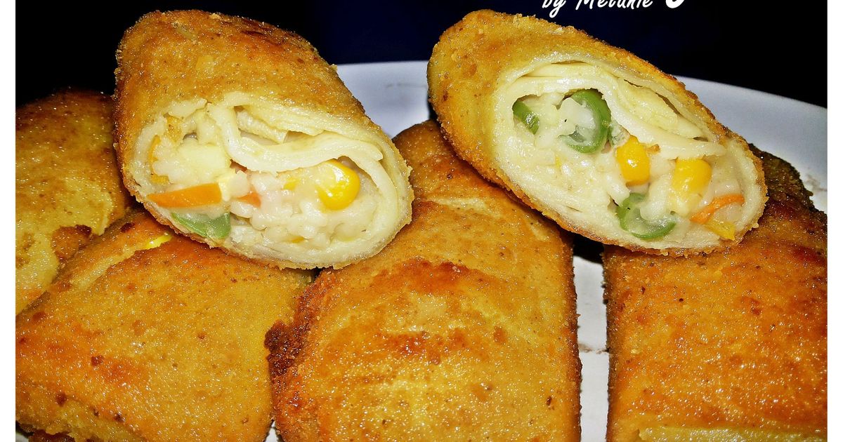 Resep Risoles Mie Sayuran oleh Melanie - Cookpad