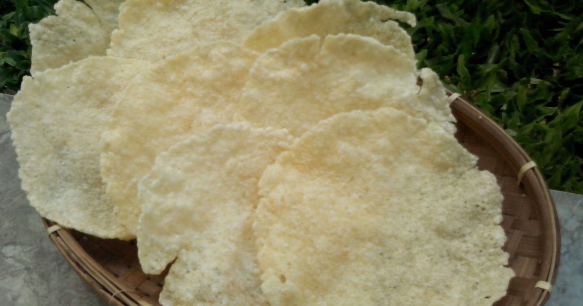 Resep Kerupuk Karak Bawang Khas Solo Tanpa Bleng (Boraks) oleh Dinda ...