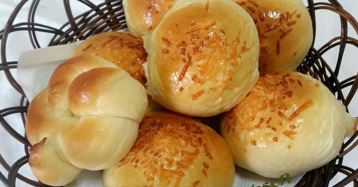 Resep Roti Cheese Sweet Bun. oleh Nikmatul Rosidah - Cookpad