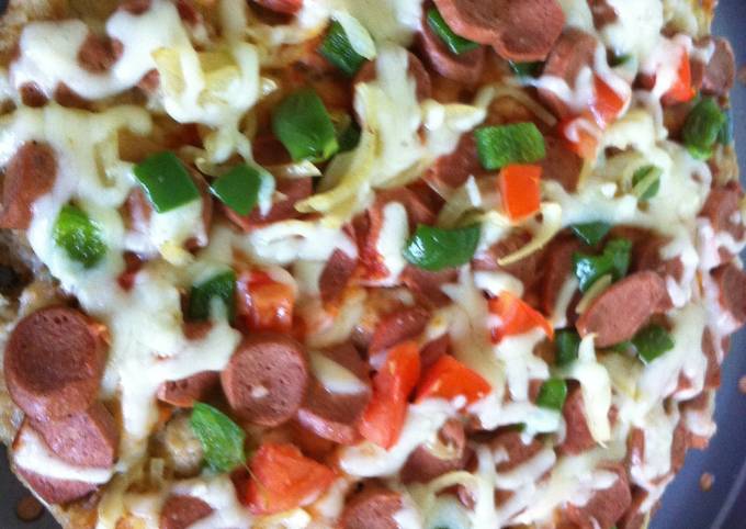 Resep Pizza dari Kulit Roti Tawar oleh Cita - Cookpad