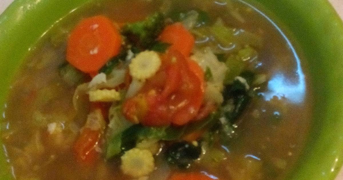 Resep cap jay kuah sayur lengkap oleh Upix_lutfiana - Cookpad
