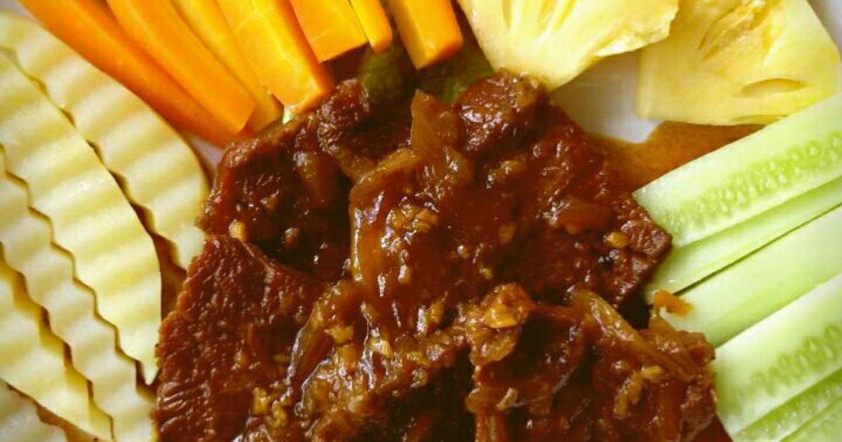Resep Bistik daging(Bistik jawa) oleh Lila Dewi - Cookpad