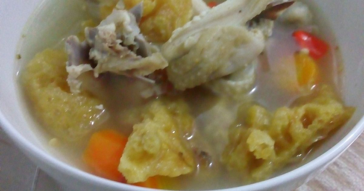 Resep Sup Hipio oleh April Widjaja - Cookpad