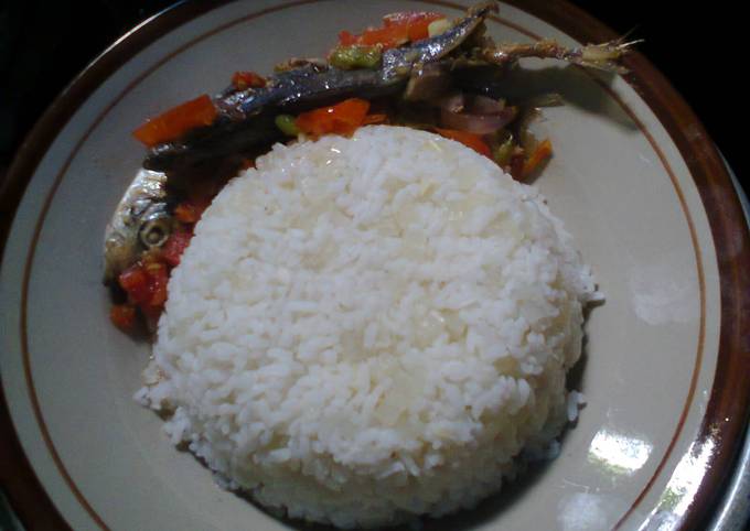 Resep Nasi Singkong Ikan Buyung oleh Heny Rosita - Cookpad