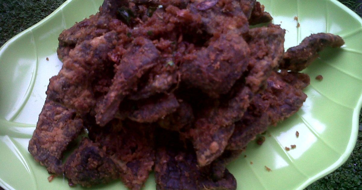Resep Paru Goreng Bumbu Rendang oleh Alexandria the cat rocker - Cookpad
