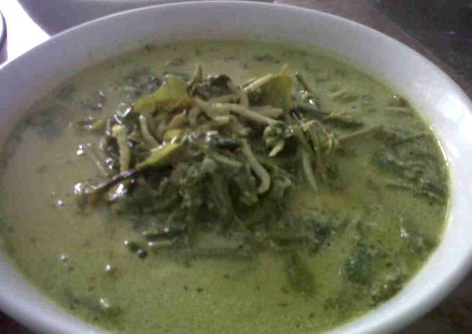 Resep GULAI PAKIS TERI MEDAN oleh Ariana Novadian - Cookpad