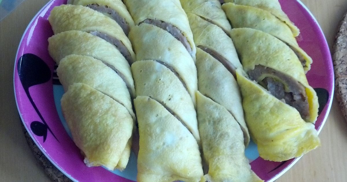 Resep Steam Egg Roll Daging Babi oleh Rini Deta - Cookpad