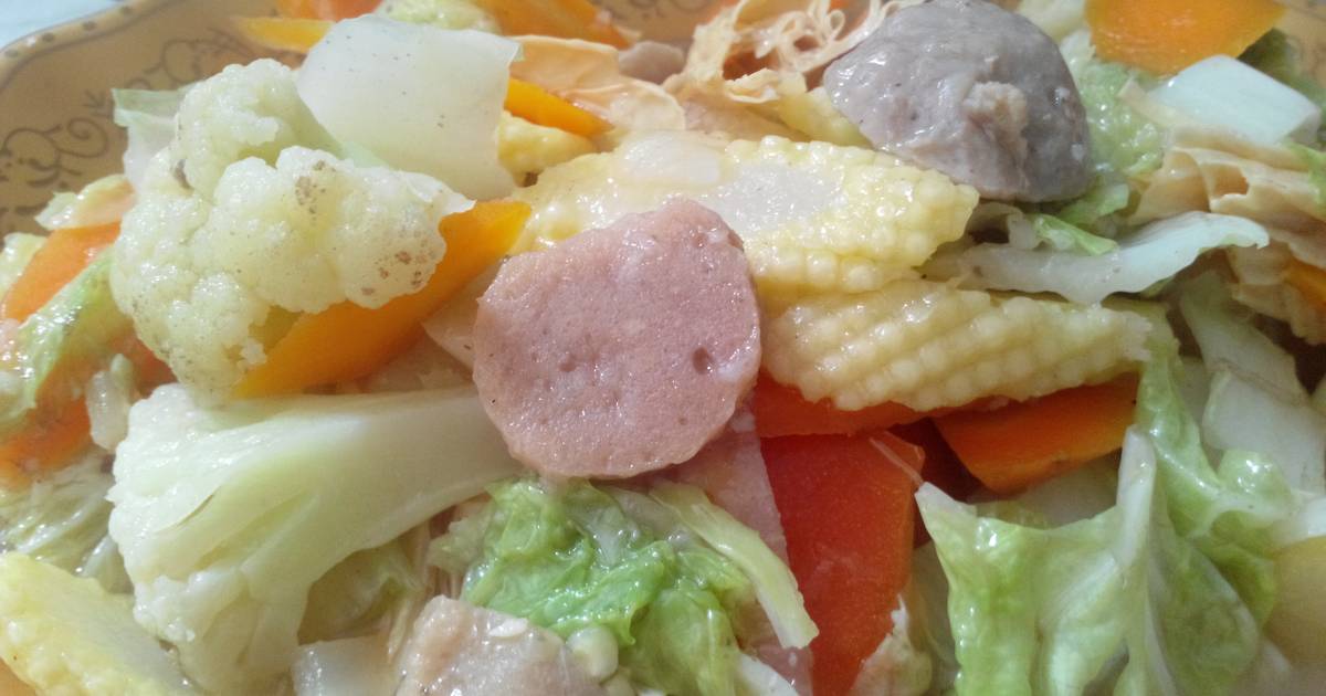 51 resep capcay kuah kembang tahu enak dan mudah - Cookpad