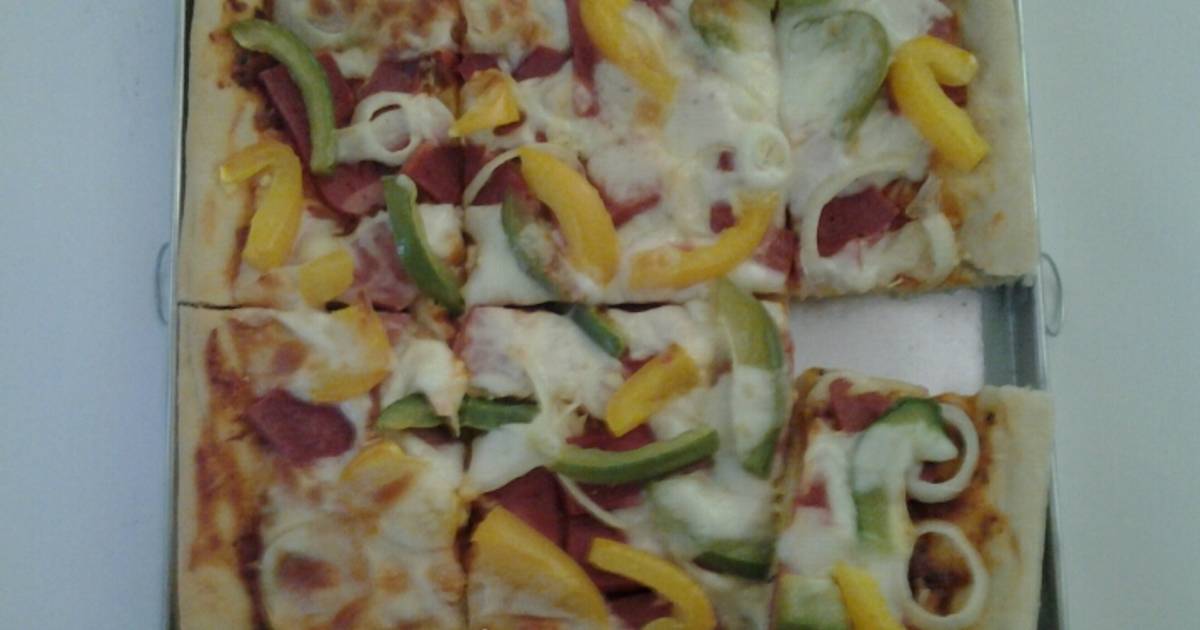 Resep Square pizza oleh Dapur Seftrin - Cookpad