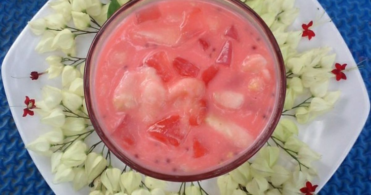 Resep Es Buah Sirsak Simpel oleh Dapur Boegiezt - Cookpad