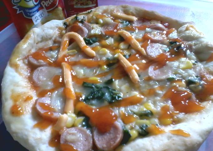 Resep pizza sayuran tanpa keju oleh Yasintha Titis Nahak - Cookpad