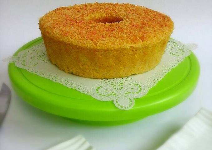Resep "Cheddar Cheese Sponge Cake" oleh Nova Rilandari - Cookpad
