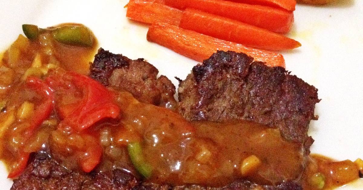 Resep Steak Daging Saus Paprika oleh Lotusiana Thariq - Cookpad