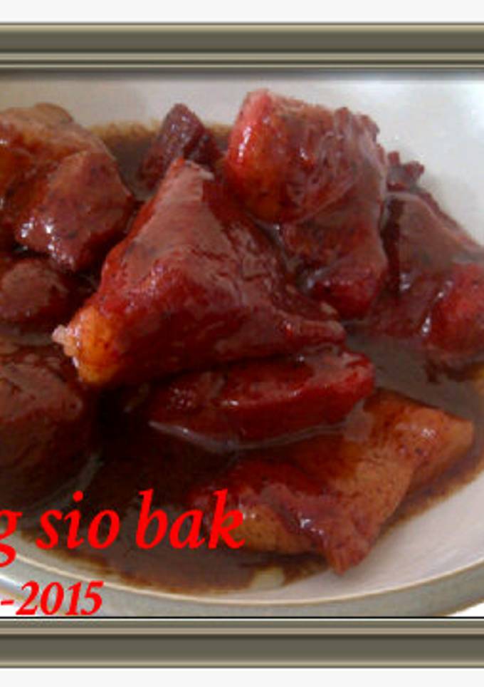 Resep Ang sio bak oleh amei - Cookpad