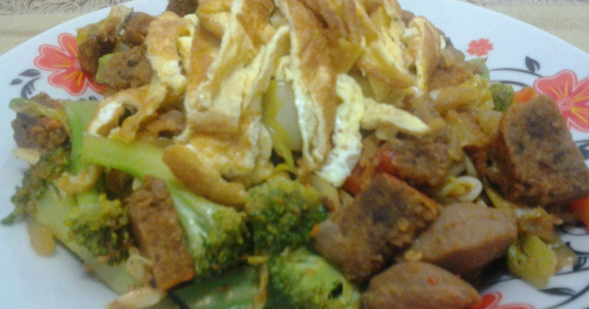 Resep Oseng Oncom Toping Telor Dadar oleh Bude - Cookpad