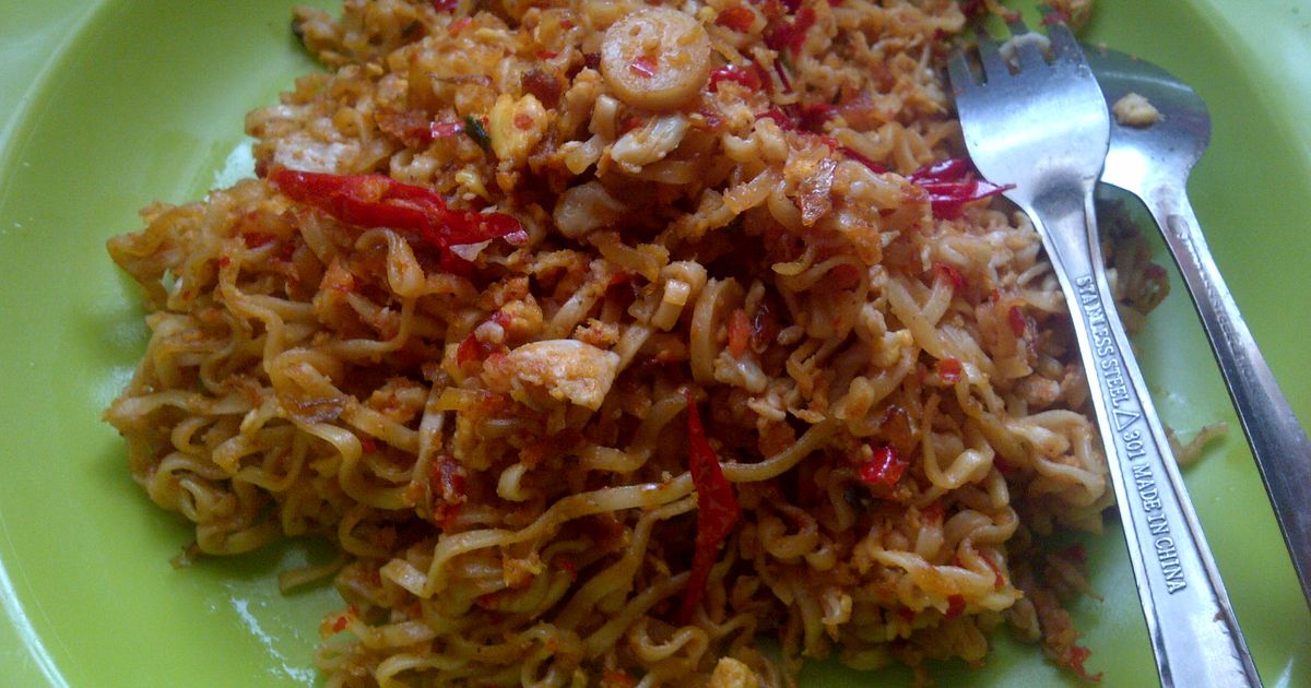 Resep Mie Goreng Kriting Spesial oleh Mimi - Cookpad
