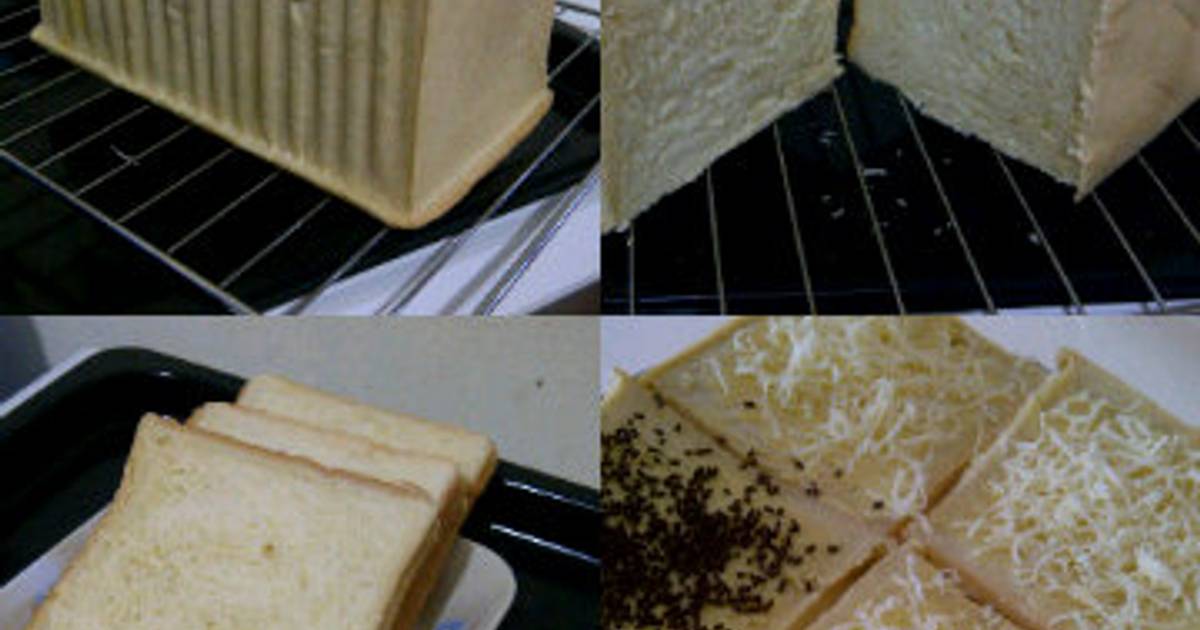 Resep Roti Tawar Susu oleh amei - Cookpad