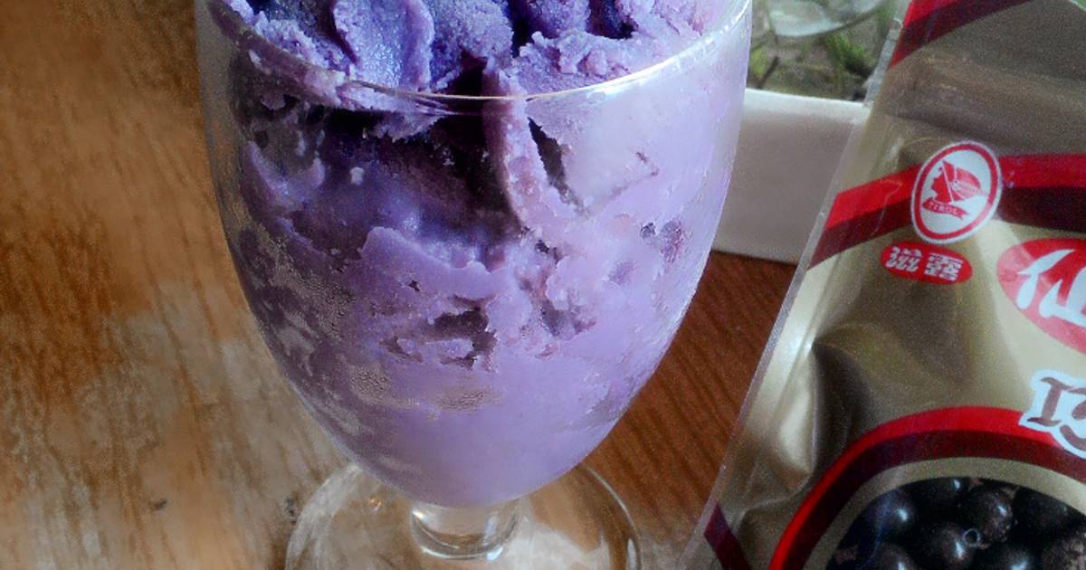 Resep ES CREAM UBI UNGU oleh DAPUR CIMOETZ - Cookpad