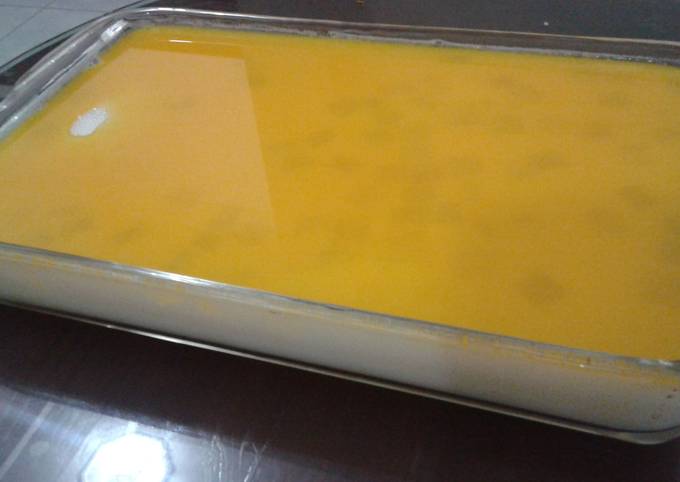Resep puding sutra almond cocktail oleh Disa Nurdania - Cookpad
