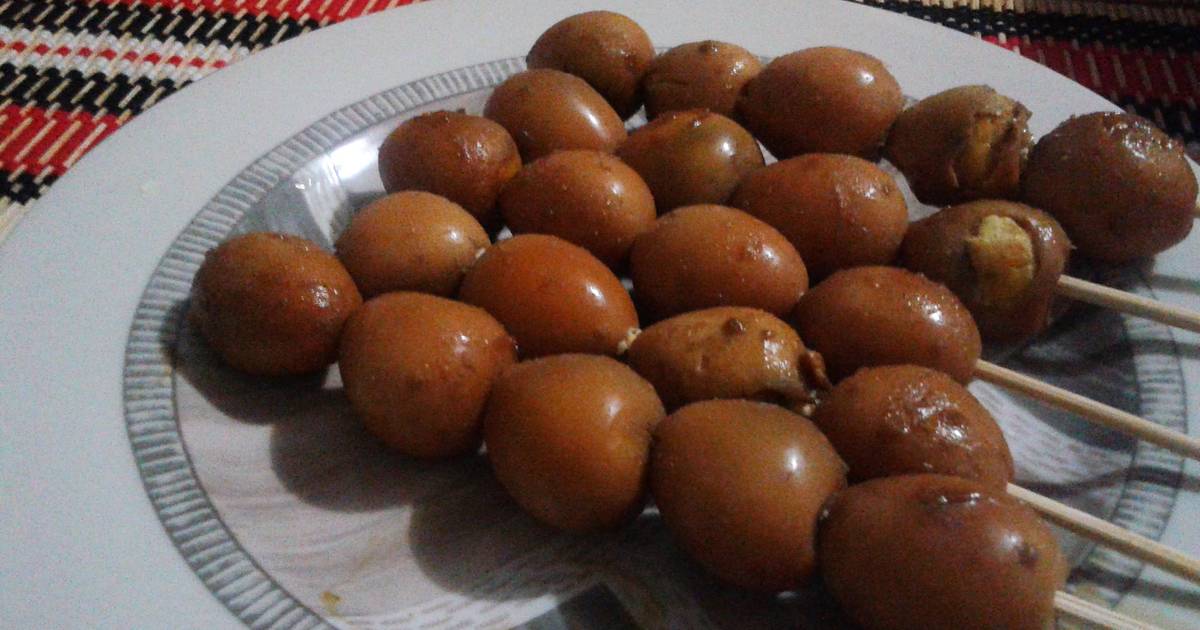 Resep Sate Telur Puyuh ala Angkringan Jogja oleh Mima Amang - Cookpad