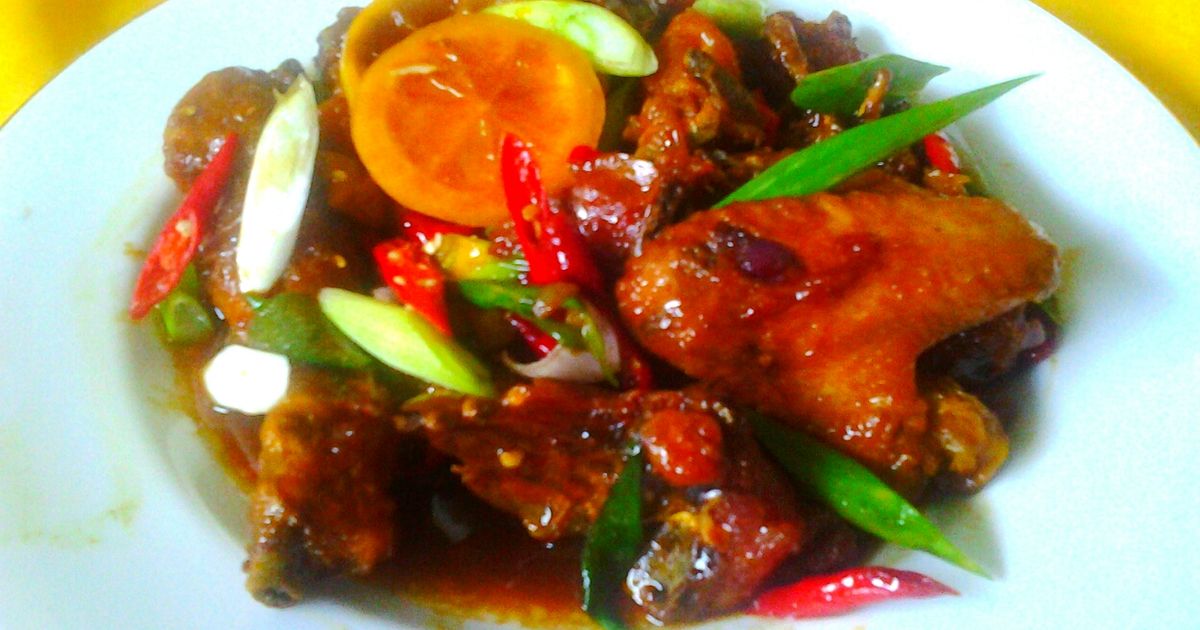 Resep Ayam Goreng Saus Lemon oleh Ricka Erlyani - Cookpad