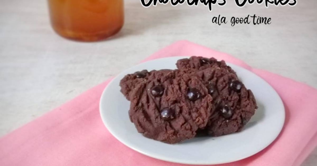 Resep Chocochips Cookies ala Good Time oleh Heni Nur - Cookpad