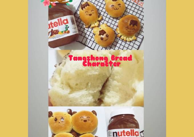 Resep Tangzhong Bread Character/Roti Karakter dengan pasta thangzong ...