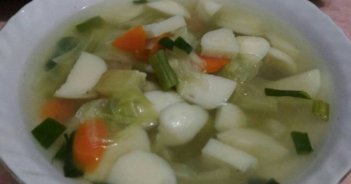 Resep Sop baso ikan sehat oleh Asih - Cookpad